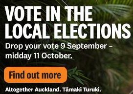 Who ticks your boxes in the Auckland local elections? - Auckland North ...